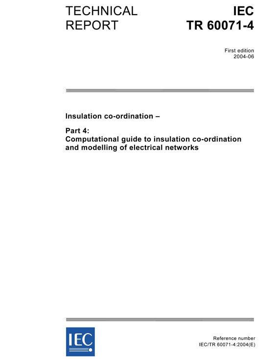 IEC TR 60071-4:2004 - IEC Standards - VDE Publishing House