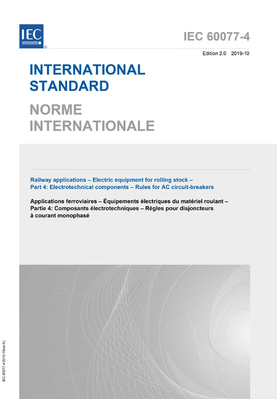 IEC 60077-4:2019 - IEC Standards - VDE Publishing House
