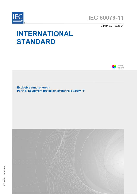IEC 60079-11:2023 - IEC Standards - VDE Publishing House
