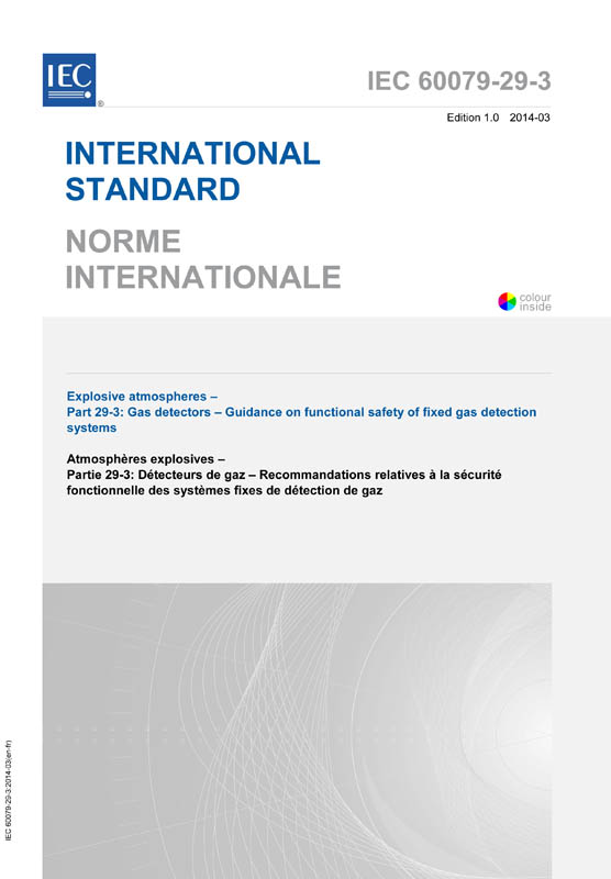 IEC 60079-29-3:2014 - IEC Standards - VDE Publishing House
