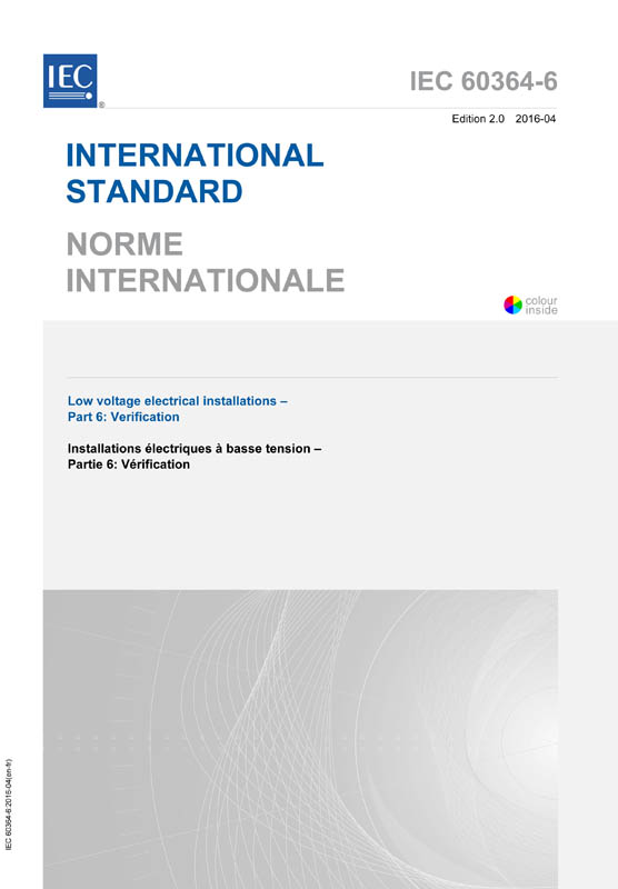 IEC 60364-6:2016 - IEC-Normen - VDE VERLAG