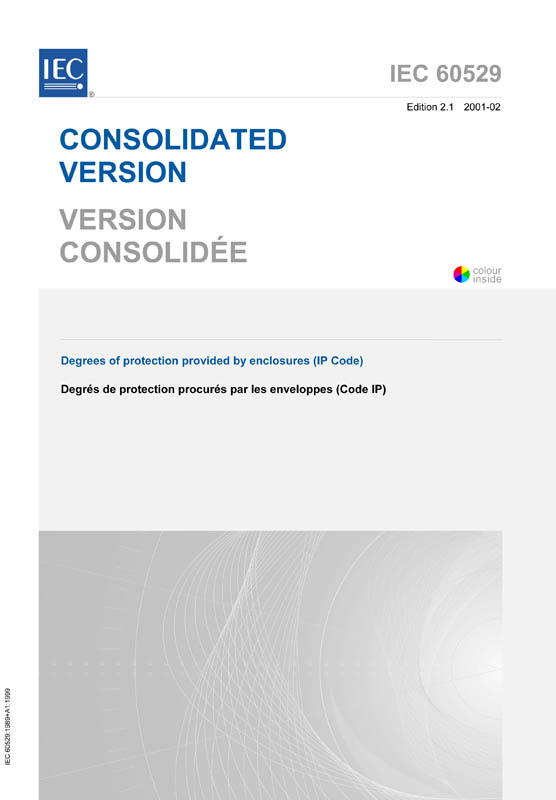 IEC 60529:1989+AMD1:1999 CSV (Consolidated Version) - IEC-Normen - VDE ...