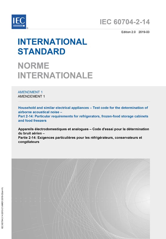 IEC 60704-2-14:2013/AMD1:2019 - IEC-Normen - VDE VERLAG