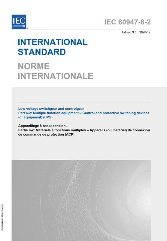 IEC 60947-6-2:2020 - IEC-Normen - VDE VERLAG