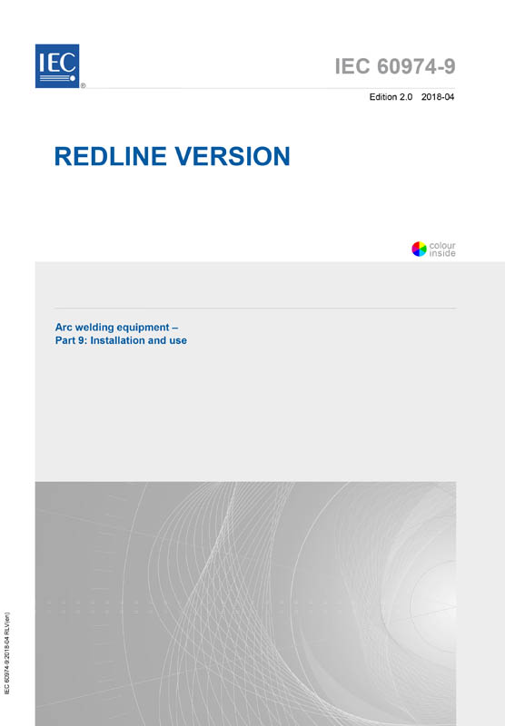 IEC 60974-9:2018 RLV - IEC Standards - VDE Publishing House