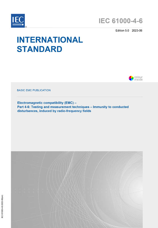 IEC 61000-4-6:2023 - IEC Standards - VDE Publishing House