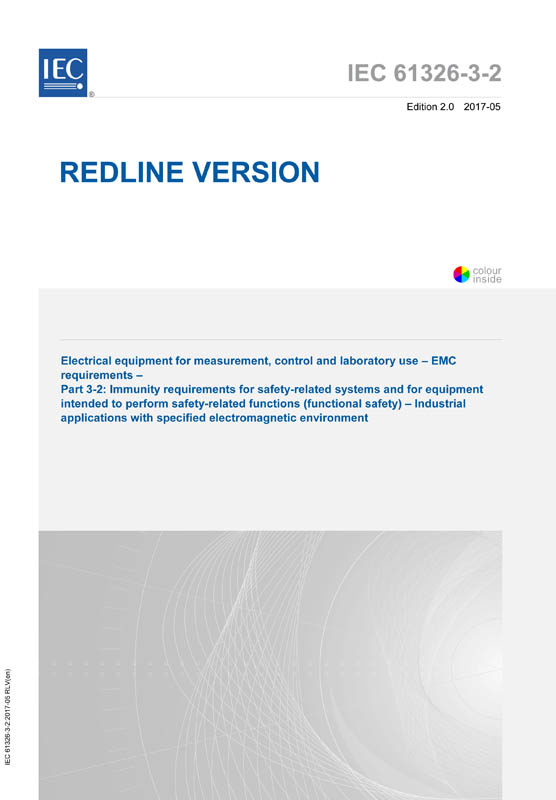 IEC 61326-3-2:2017 RLV - IEC-Normen - VDE VERLAG