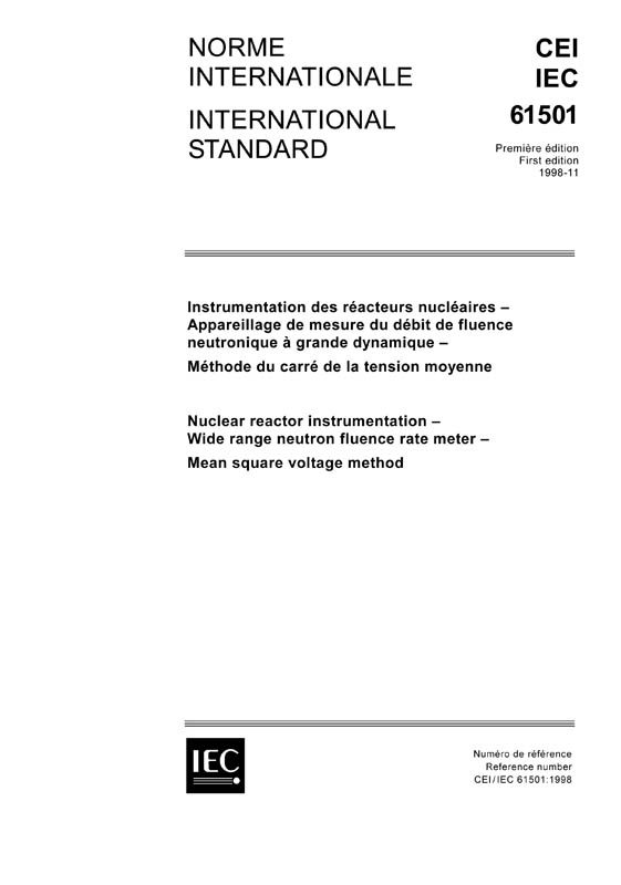IEC 61501:1998 - IEC-Normen - VDE VERLAG
