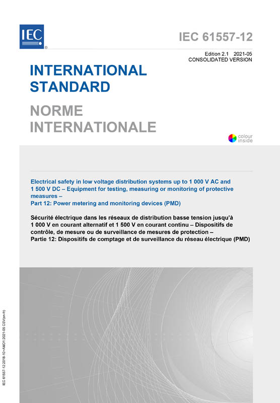 IEC 61557-12:2018+AMD1:2021 CSV (Consolidated Version) - IEC Standards ...