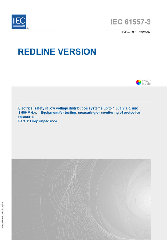IEC 61557-3:2019 RLV - IEC Standards - VDE Publishing House