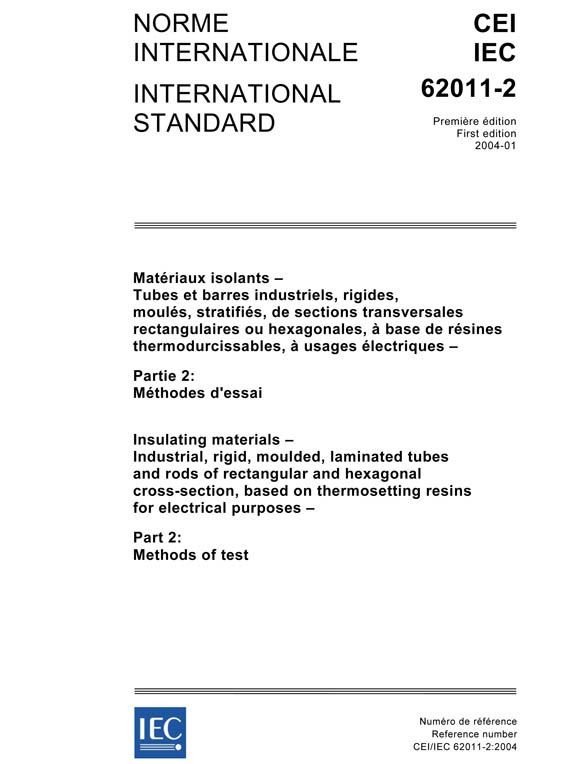 IEC 62011-2:2004 - IEC Standards - VDE Publishing House