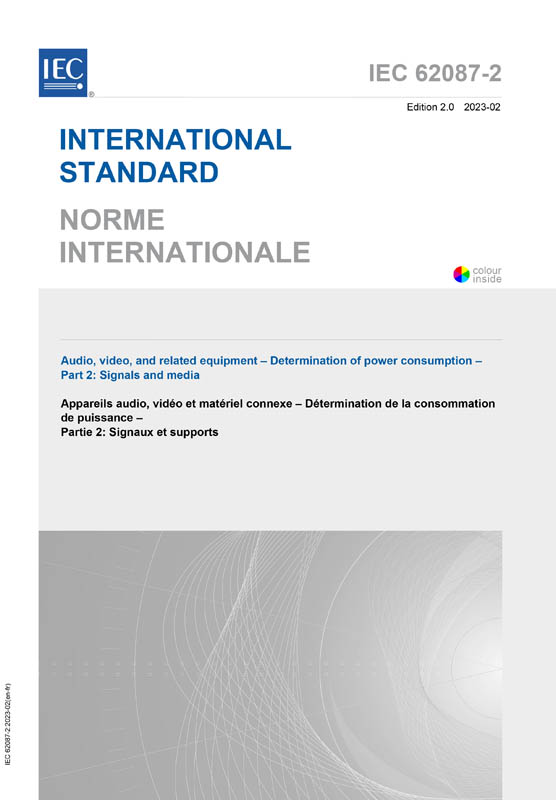 IEC 62087-2:2023 - IEC Standards - VDE Publishing House