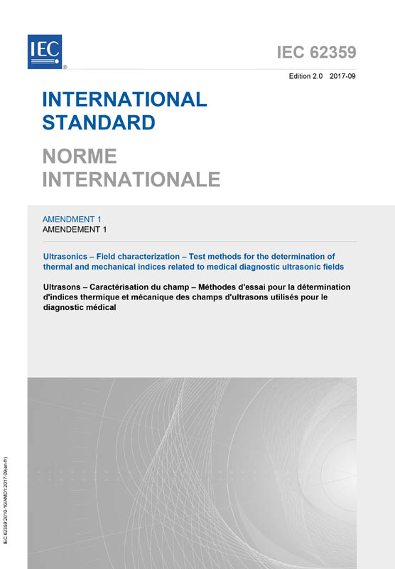 IEC 62359:2010/AMD1:2017 - IEC Standards - VDE Publishing House