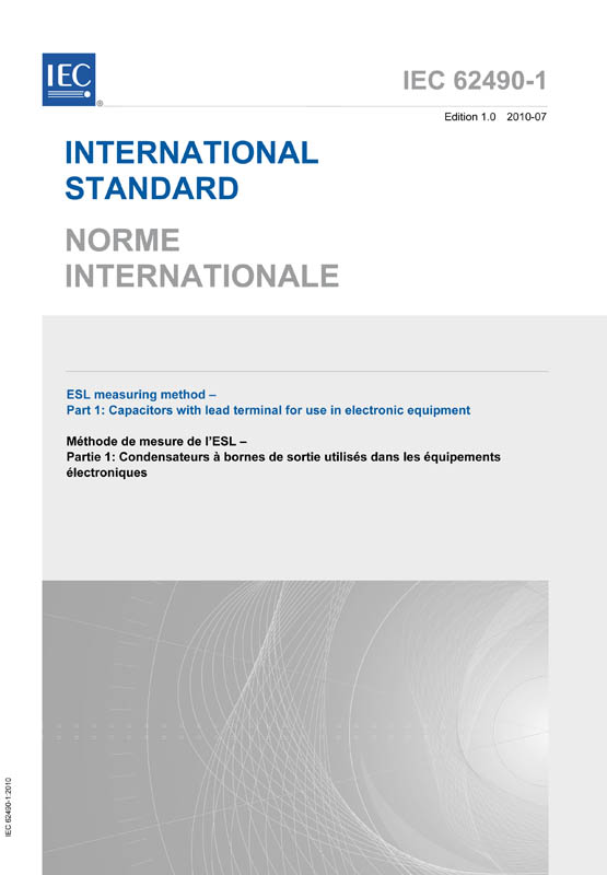 IEC 62490-1:2010 - IEC Standards - VDE Publishing House
