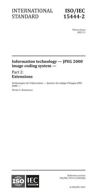 ISO/IEC 15444-2:2023 - IEC Standards - VDE Publishing House