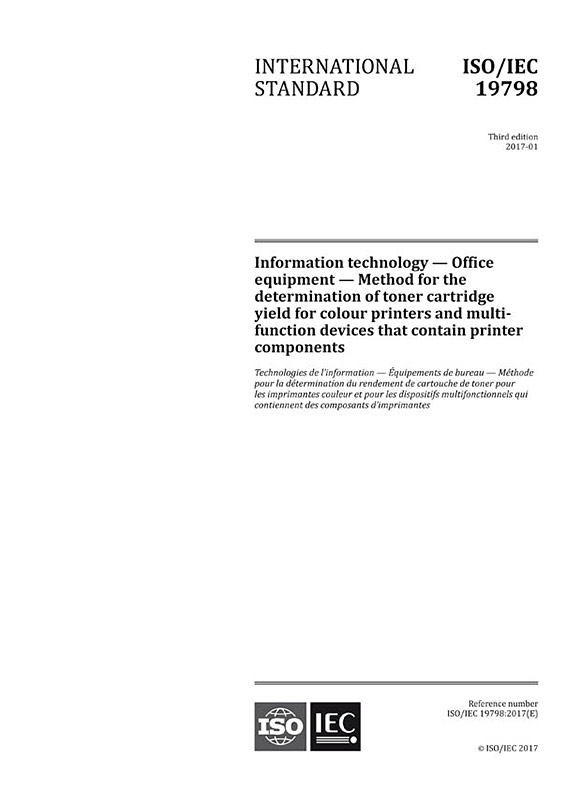 ISO/IEC 19798:2017 - IEC-Normen - VDE VERLAG