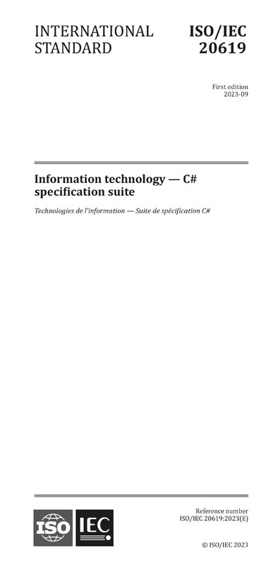 ISO/IEC 20619:2023 - IEC Standards - VDE Publishing House