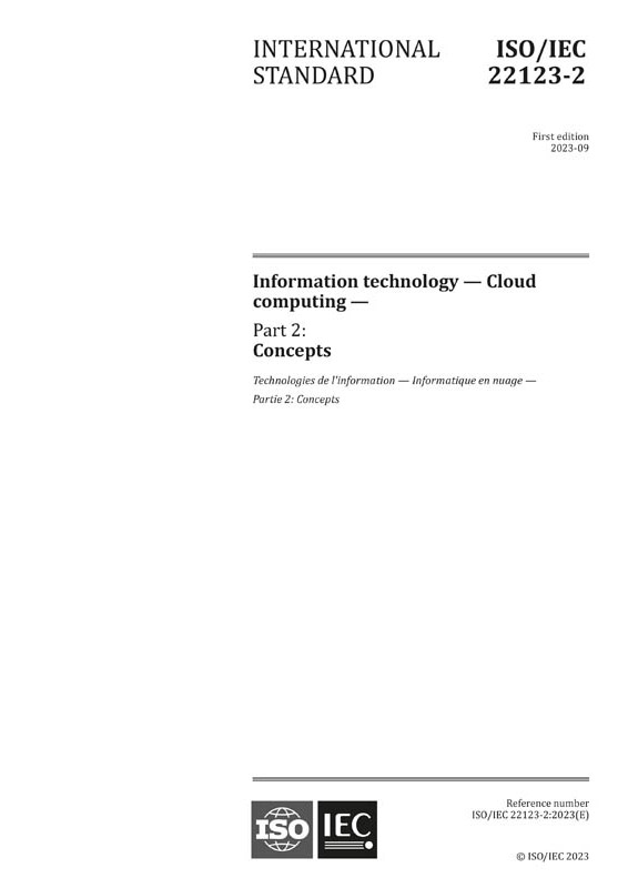 ISO/IEC 22123-2:2023 - IEC Standards - VDE Publishing House