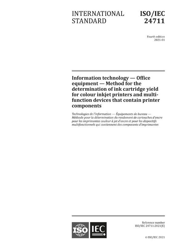 ISO/IEC 24711:2021 - IEC Standards - VDE Publishing House