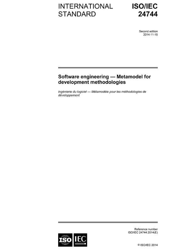 ISO/IEC 24744:2014 - IEC Standards - VDE Publishing House