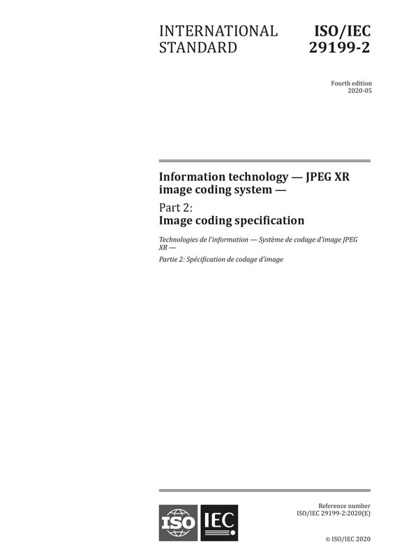 ISO/IEC 29199-2:2020 - IEC Standards - VDE Publishing House