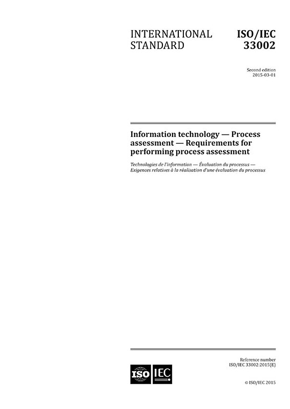 ISO/IEC 33002:2015 - IEC Standards - VDE Publishing House