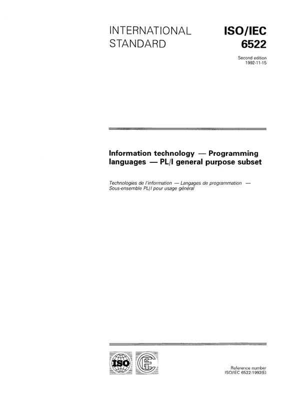 ISO/IEC 6522:1992 - IEC-Normen - VDE VERLAG