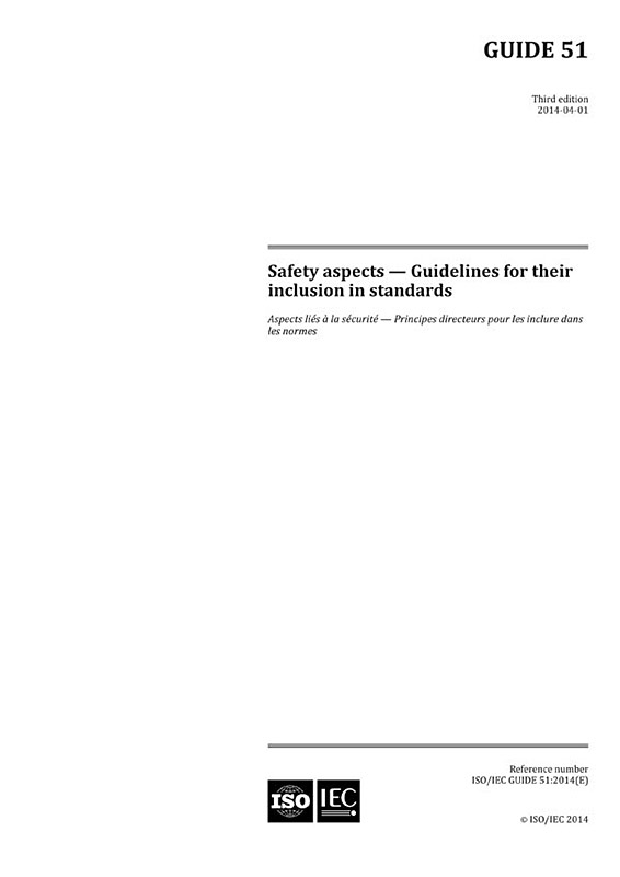 ISO/IEC GUIDE 51:2014 - IEC-Normen - VDE VERLAG