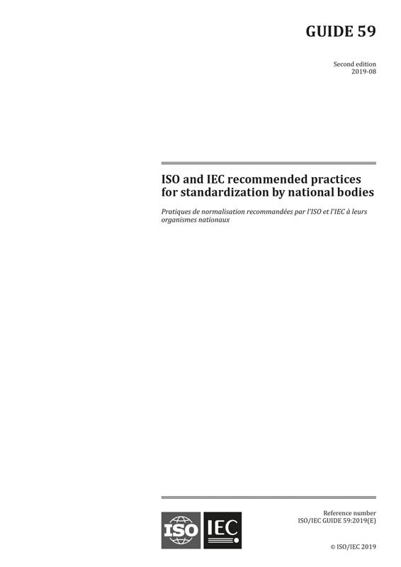 ISO/IEC GUIDE 59:2019 - IEC Standards - VDE Publishing House