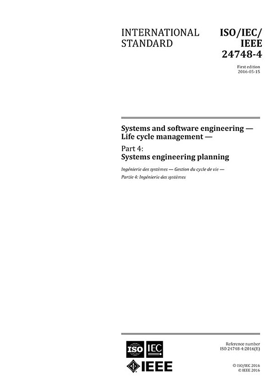 ISO/IEC/IEEE 24748-4:2016 - IEC Standards - VDE Publishing House