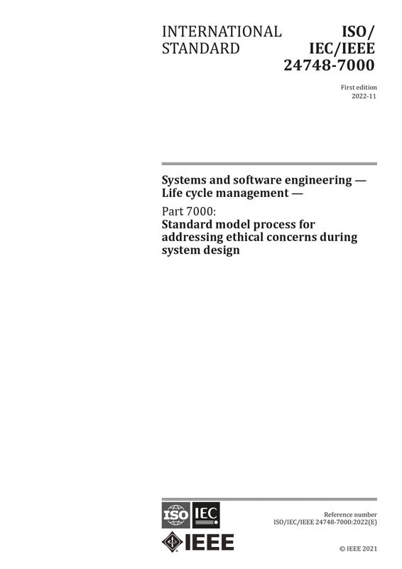 ISO/IEC/IEEE 24748-7000:2022 - IEC Standards - VDE Publishing House