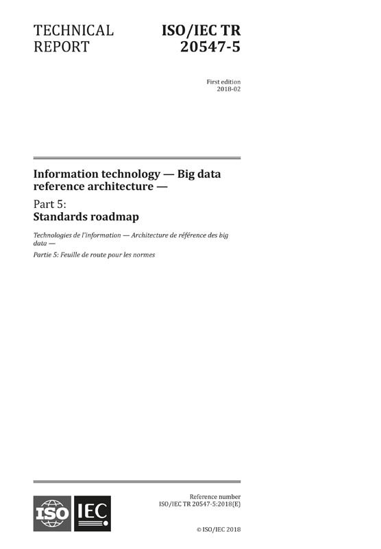 ISO/IEC TR 20547-5:2018 - IEC-Normen - VDE VERLAG